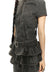 Denim Tiered Zip Short ONE-PIECE – ARCANA ARCHIVE