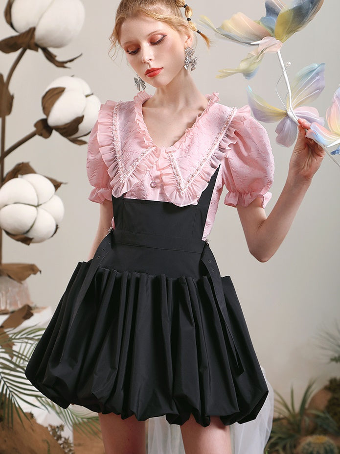 Balloon Mini Cute Skirt One-piece – ARCANA ARCHIVE