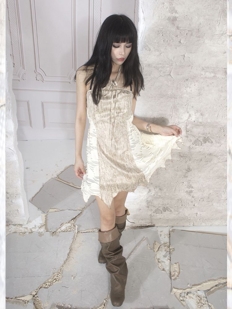 Asymmetry Retro Mellow One-piece – ARCANA ARCHIVE