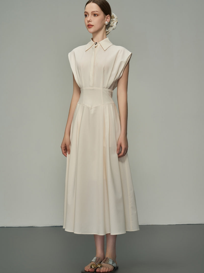 Formal Flare Classy Plain Long-One-Piece – ARCANA ARCHIVE