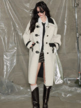 BoA & Leather reversible Coat – ARCANA ARCHIVE