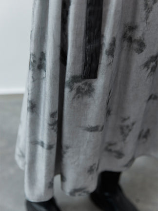 Chinese Style Mosaic Asymmetrical Dress – ARCANA ARCHIVE