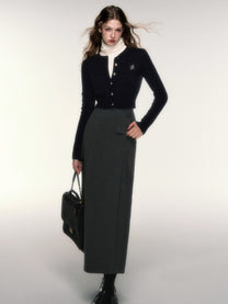 Box Pleated Long Skirt – ARCANA ARCHIVE