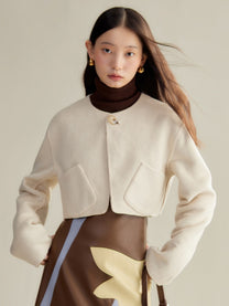 Reversible Double-sided Short Jacket – ARCANA ARCHIVE