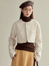 Reversible Double-sided Short Jacket – ARCANA ARCHIVE