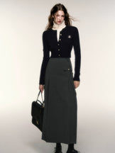 Box Pleated Long Skirt – ARCANA ARCHIVE