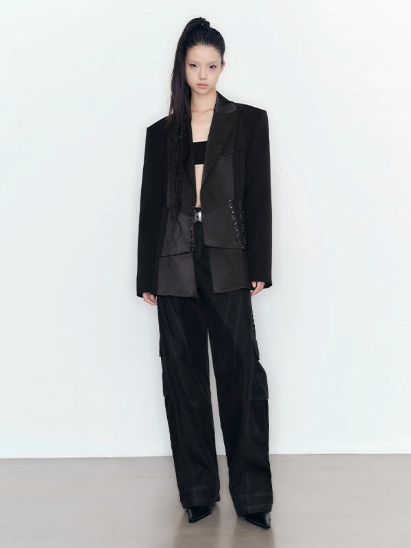 Hook Design Mannish Jacket – ARCANA ARCHIVE