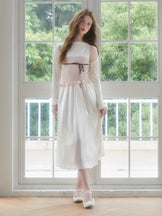 Sleeveless Shirring Stitch One-piece & Bolero – ARCANA ARCHIVE