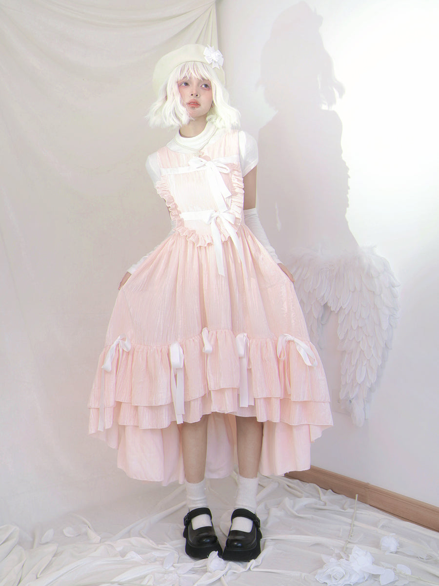 Princess Gothic Ribbon Fish-Tail Frill ONE-PIECE-Daytoday Daily ...