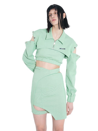 Nichi Jacket Tube-top Skirt - NORTH NODE – ARCANA ARCHIVE