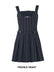 Stripe Flare Box-PLEATS CASUAL ONE-PIECE – ARCANA ARCHIVE