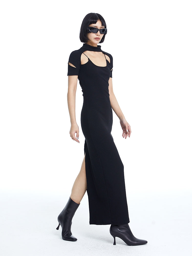 Back-open Sexy Long Tight One-piece – ARCANA ARCHIVE