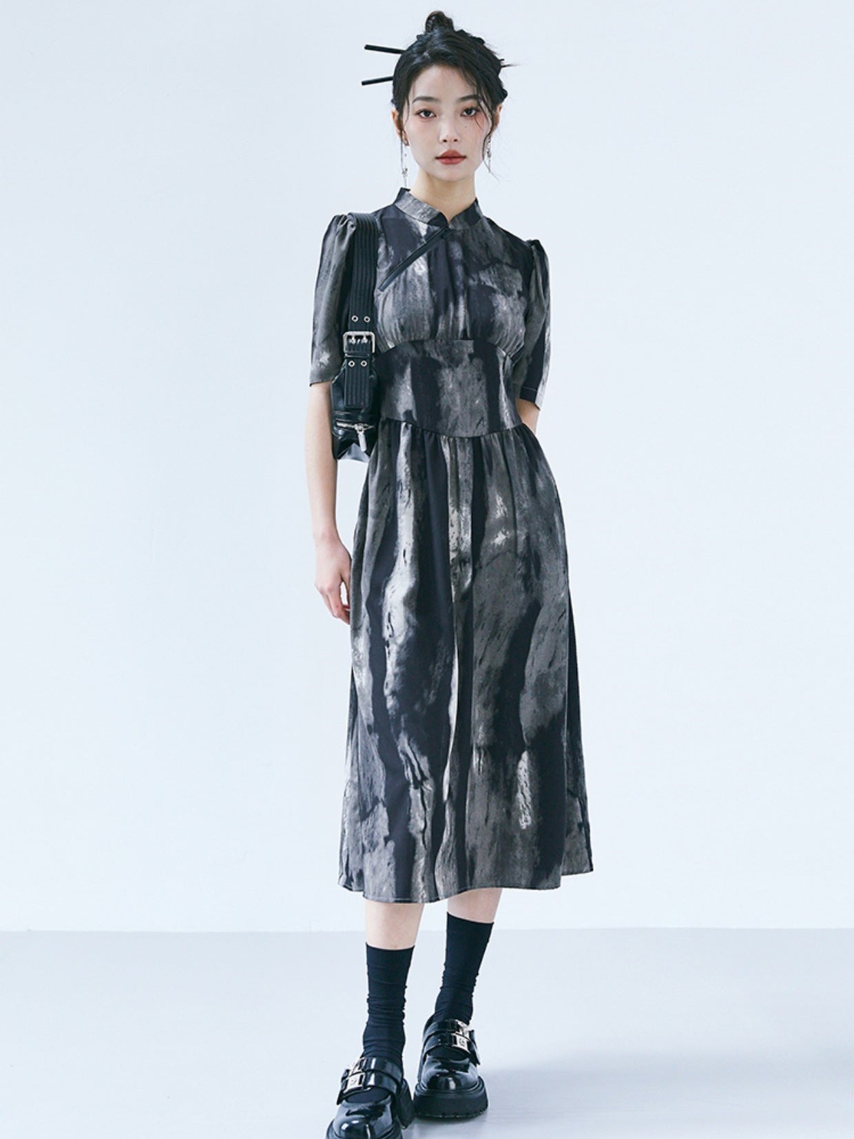 New CHINESE STYLE TIE-DYE ONE-PIECE – ARCANA ARCHIVE