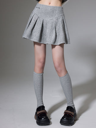 Small Fragrance Bow Cardigan Jacket & Pleated Skirt - DIDDI MODA ...