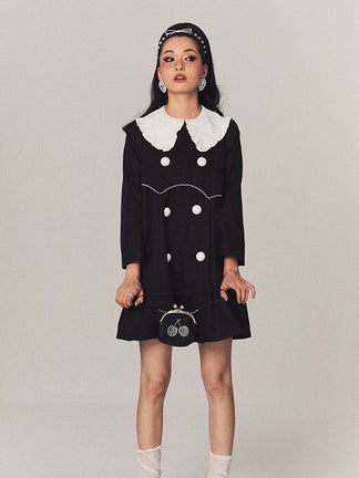 Stitch Monotone Retro Jacket - Cat Punch – ARCANA ARCHIVE
